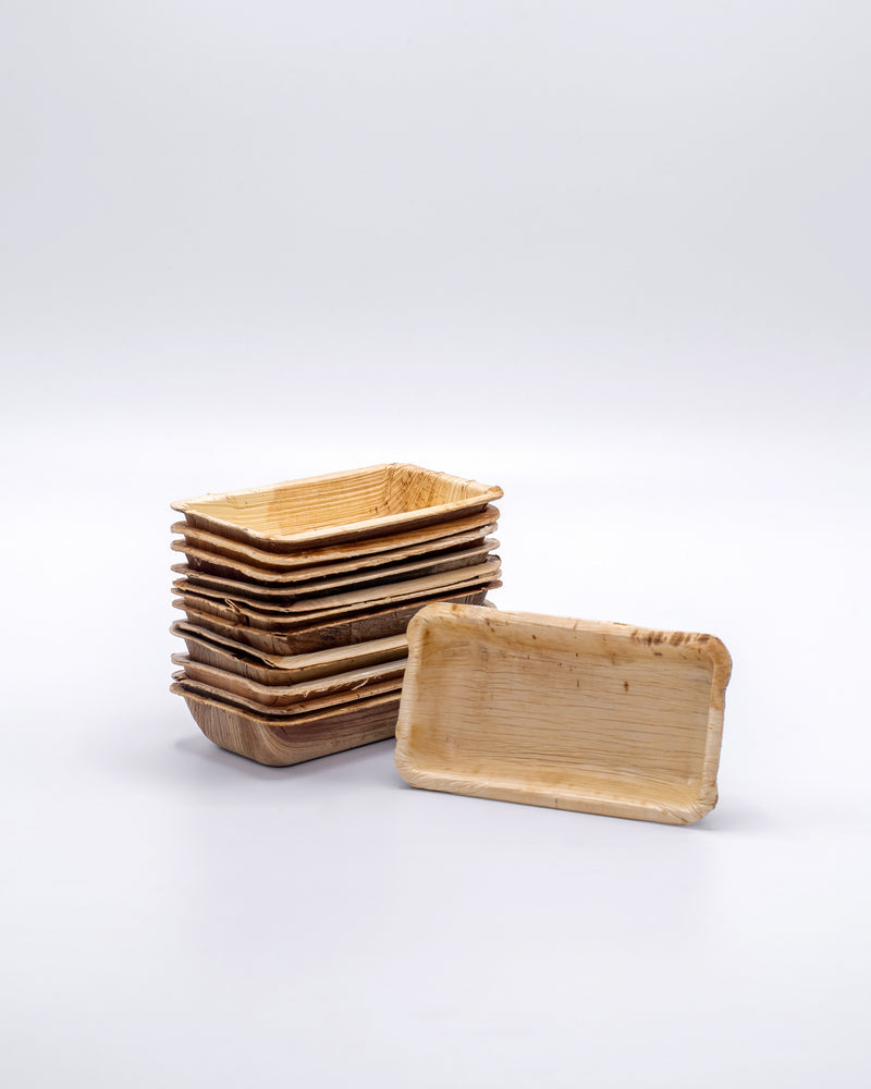 2x4 Inch Palm Leaf Mini Trays - 600 pcs – TheLotusGroup - Good For The ...